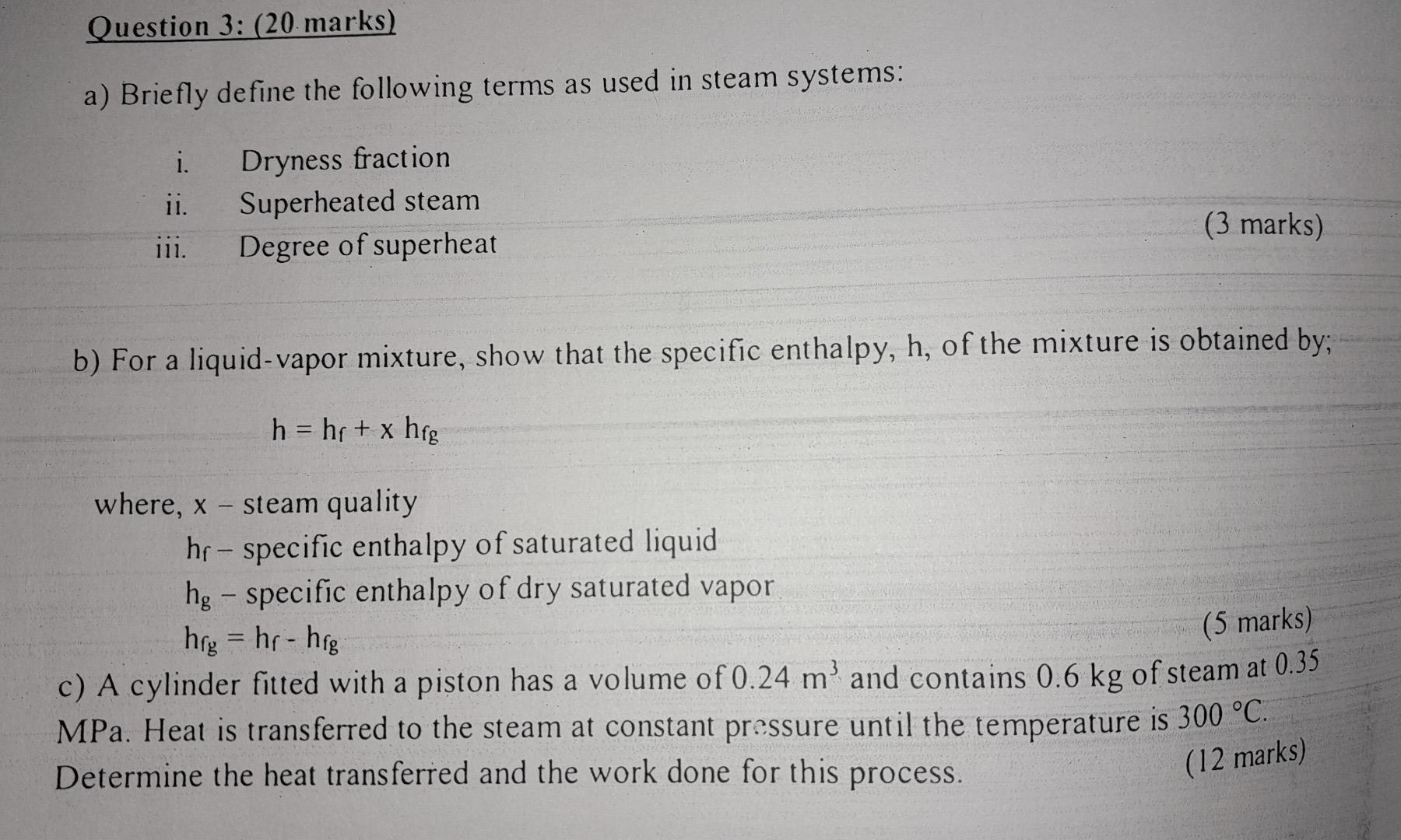 Solved a) Briefly define the following terms as used in | Chegg.com