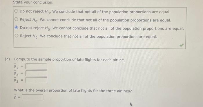 Solved The sample data below represent the number of late | Chegg.com