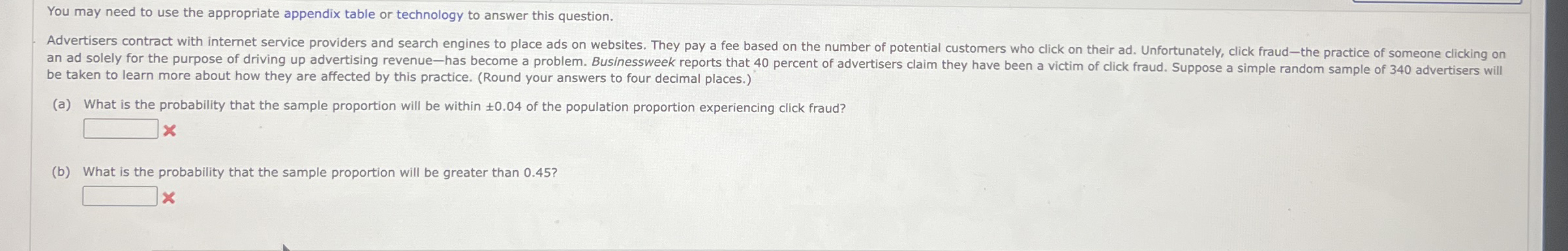 Solved You may need to use the appropriate appendix table or | Chegg.com