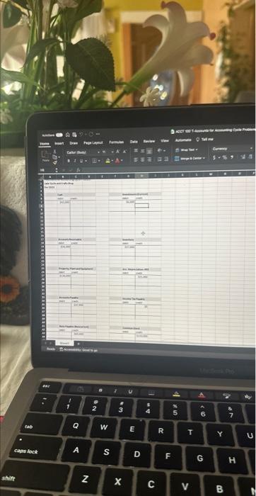 I. C. Port the information from the fournil entile | Chegg.com
