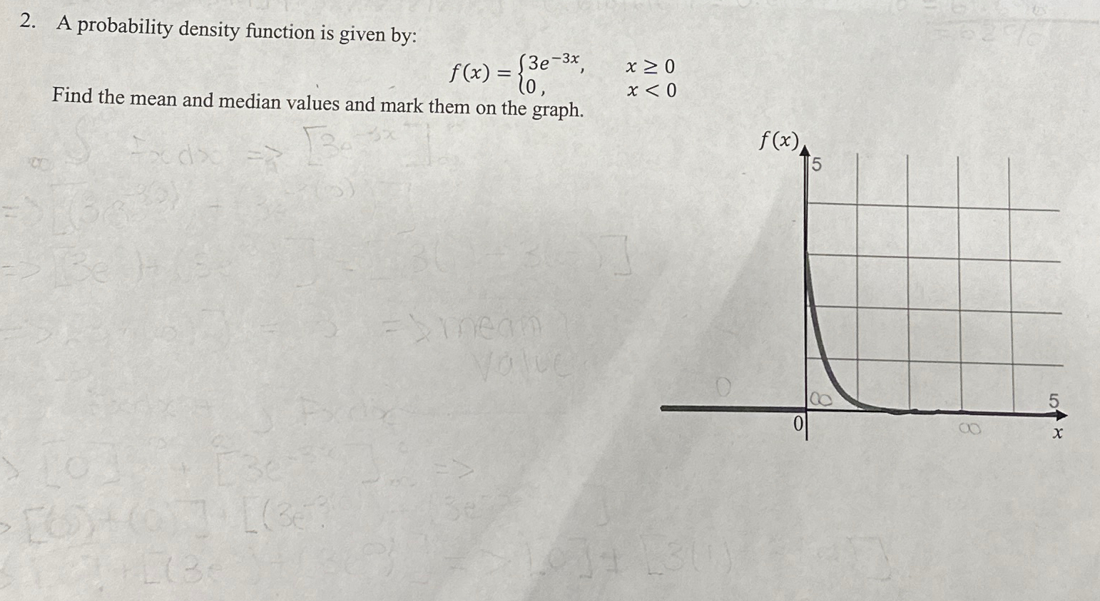 Solved A probability density function is given | Chegg.com