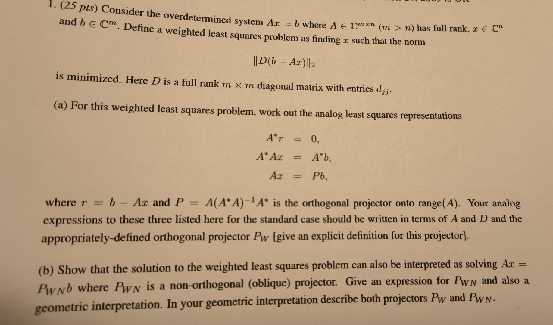 Solved solve part a and part b it is better if you write | Chegg.com