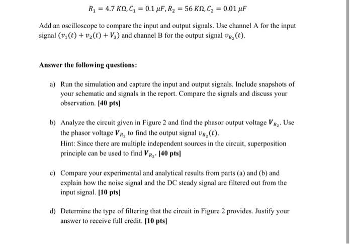 Solved Figure 1. Block diagram of the electric filter. | Chegg.com