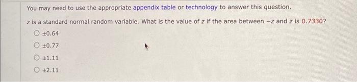 Solved You may need to use the appropriate appendix table or | Chegg.com