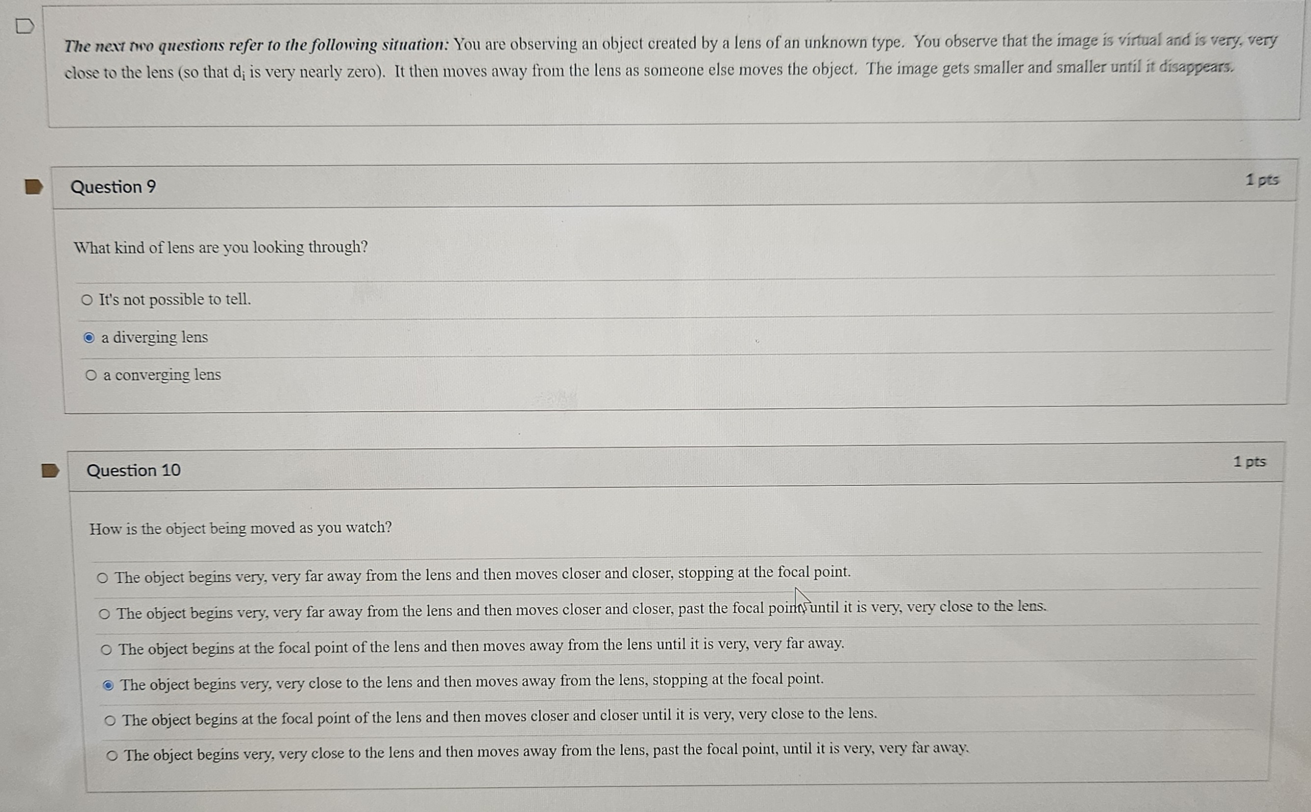 Solved The nex two questions refer to the following | Chegg.com