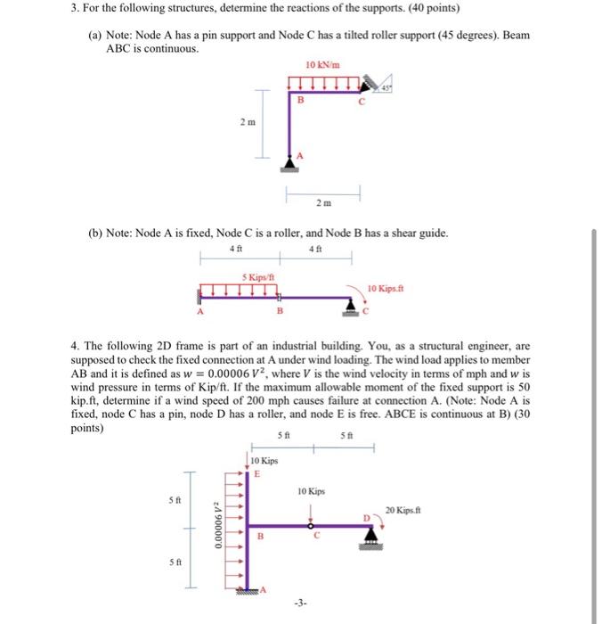 Solved 3. For the following structures, determine the | Chegg.com