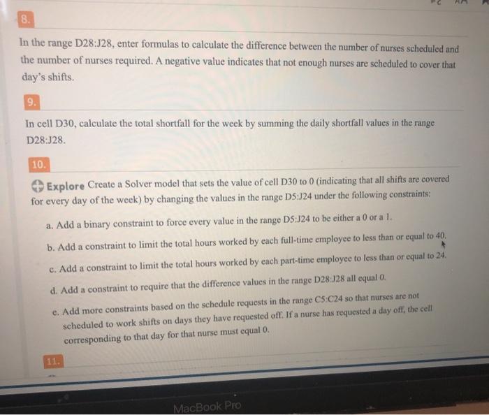 Ex 8-98e Challenge: Case Problem 2 Data File needed | Chegg.com