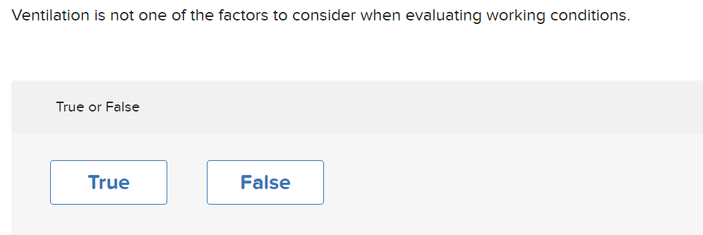 Solved Ventilation is not one of the factors to consider | Chegg.com