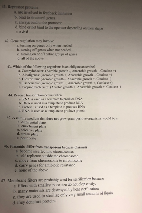 Solved 7 29. With regard to the lactose operon, which of the | Chegg.com
