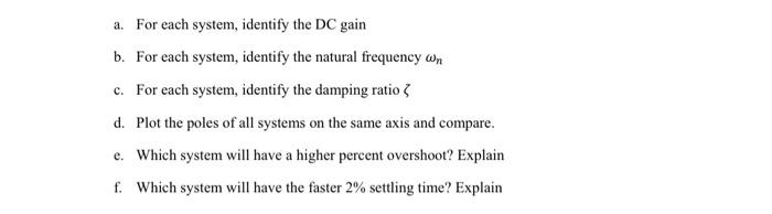 Solved Problem 2: Consider three systems. System 1 is | Chegg.com