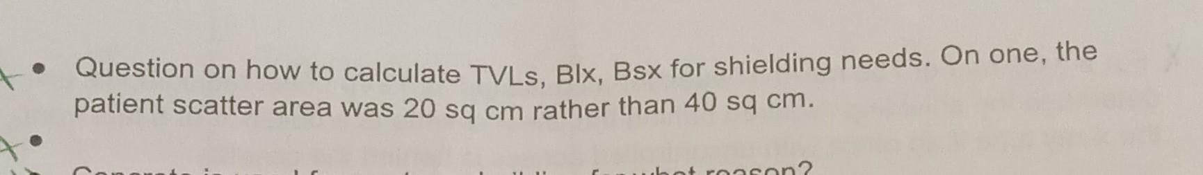 - Question on how to calculate TVLs, BIx, Bsx for | Chegg.com