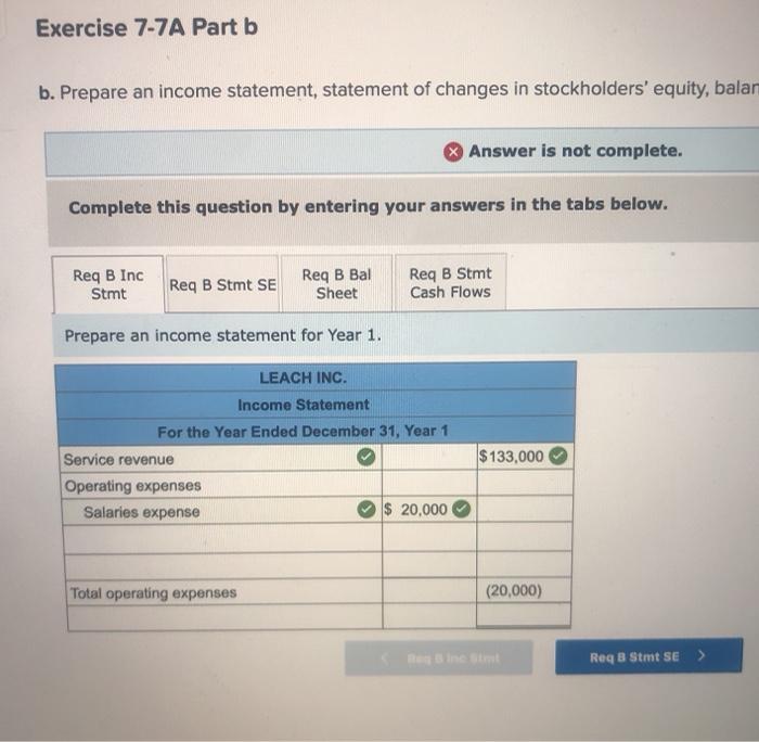 Solved Required information Exercise 7-7A Effect of | Chegg.com