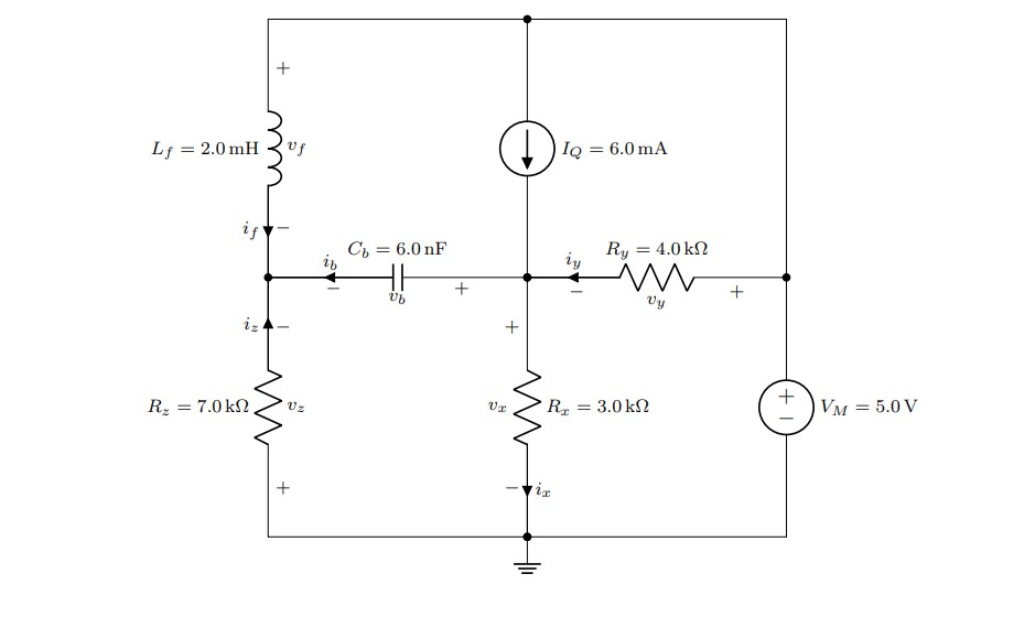 Solved find the power of capacitor and inductor | Chegg.com