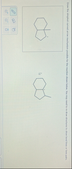 Solved Draw the simplest curved arrow mechanism posable for | Chegg.com