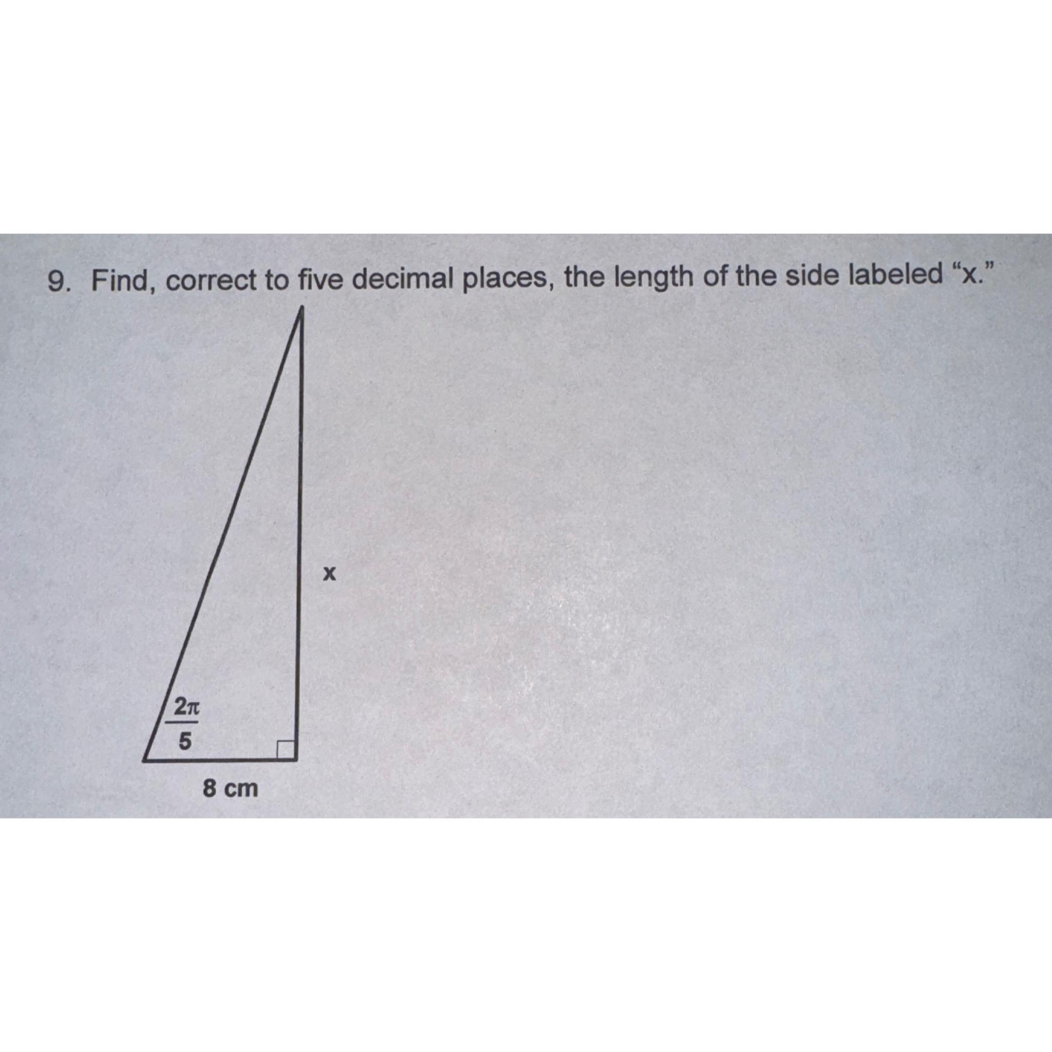 Solved Find, correct to five decimal places, the length of | Chegg.com