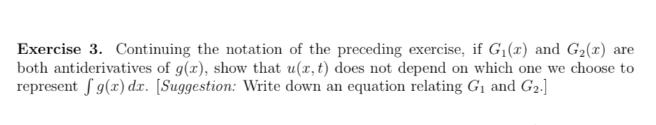 Solved Exercise 3. Continuing the notation of the preceding | Chegg.com