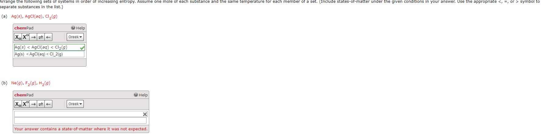 Solved Arrange the following sets of systems in order of | Chegg.com