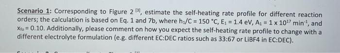 Scenario 1: Corresponding to Figure 2[3], estimate | Chegg.com