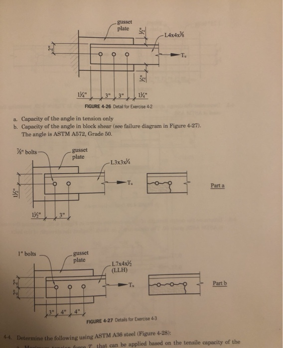 Solved 4-3. Determine the maximum factored tensile force | Chegg.com