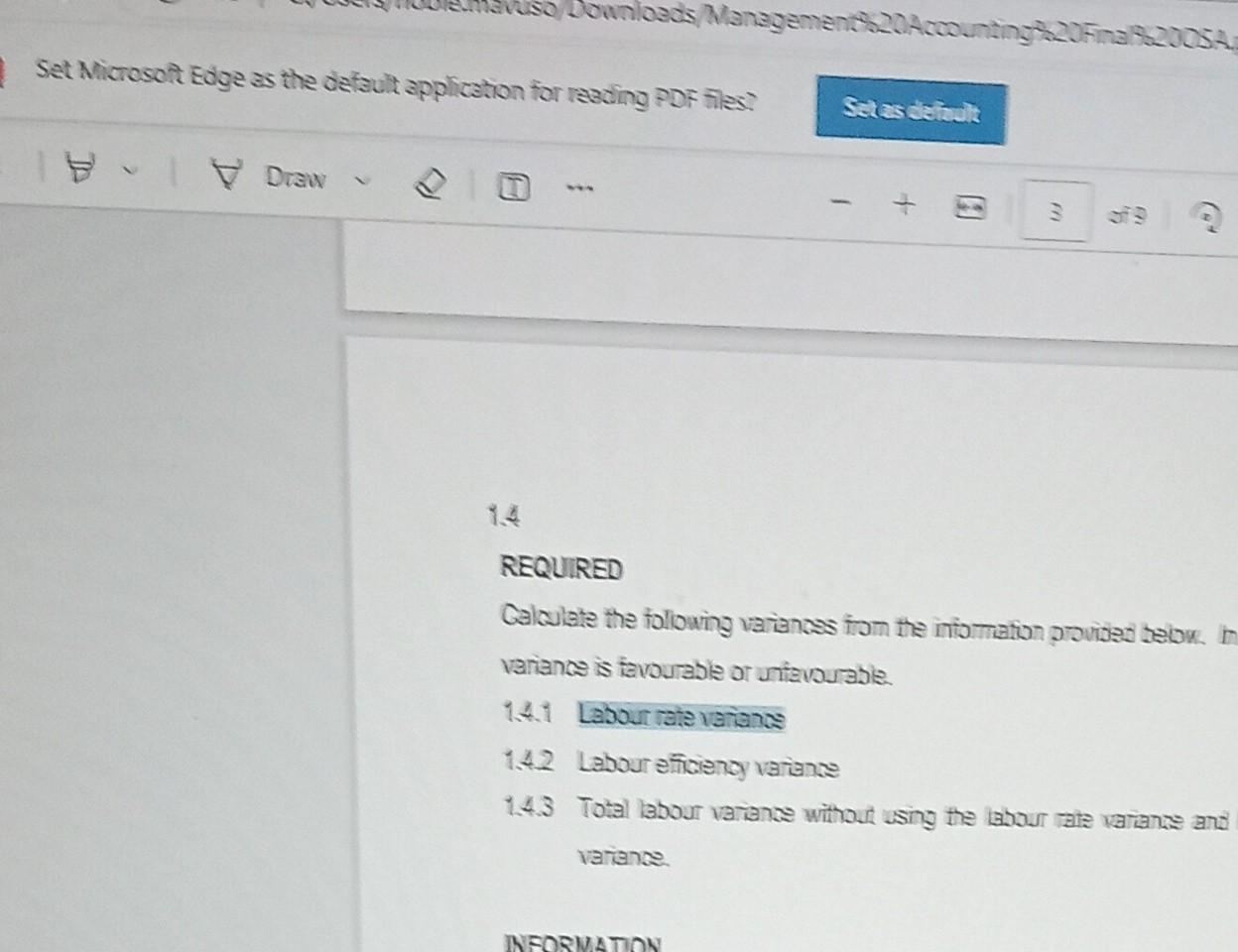 Solved Set Microsof Edge as the default application for | Chegg.com