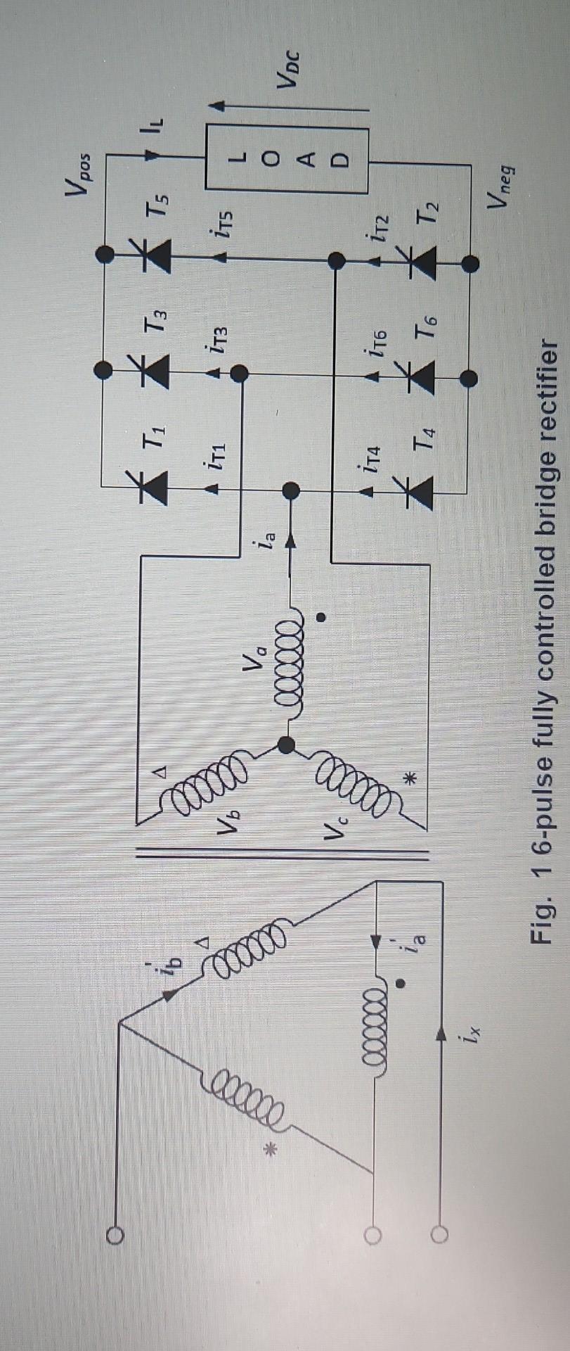 Solved Derive the two configuration of the 12-pulse | Chegg.com