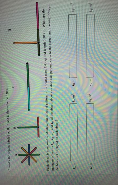 Solved Consider the objects labeled A, B, C, and D shown in | Chegg.com
