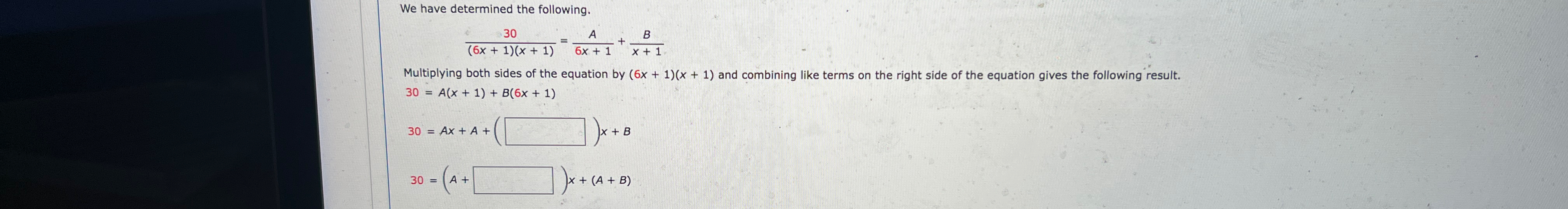 Solved We have determined the | Chegg.com