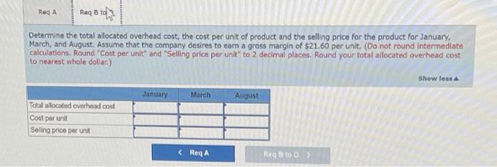 Solved Problem 12-18A (Algo) Allocation to accomplish | Chegg.com
