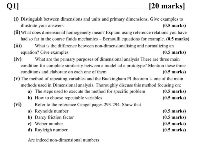 Solved Q11 120 marks! Distinguish between dimensions and | Chegg.com