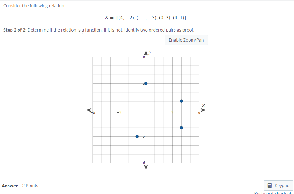 Solved Consider the following | Chegg.com