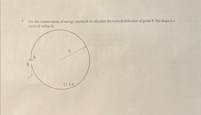 Solved 4. Use the conservation of energy approach to | Chegg.com