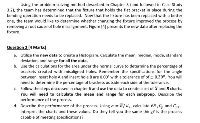 Figure (1) provides the details of a bracket assembly | Chegg.com