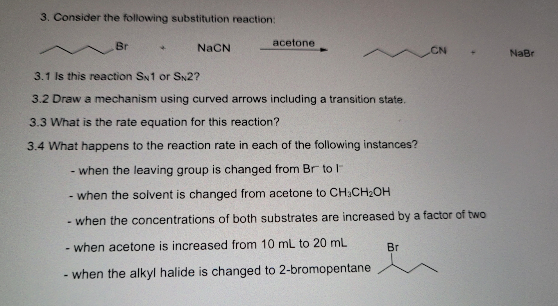 Consider the following substitution | Chegg.com