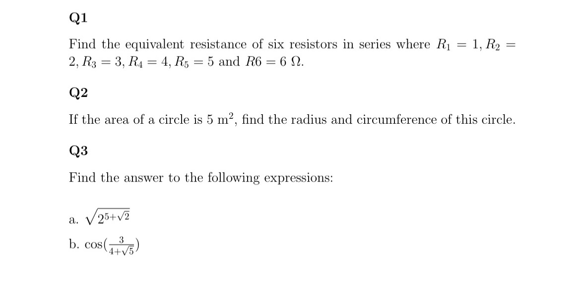 Solved Use math lab please ﻿Q1Find the equivalent | Chegg.com