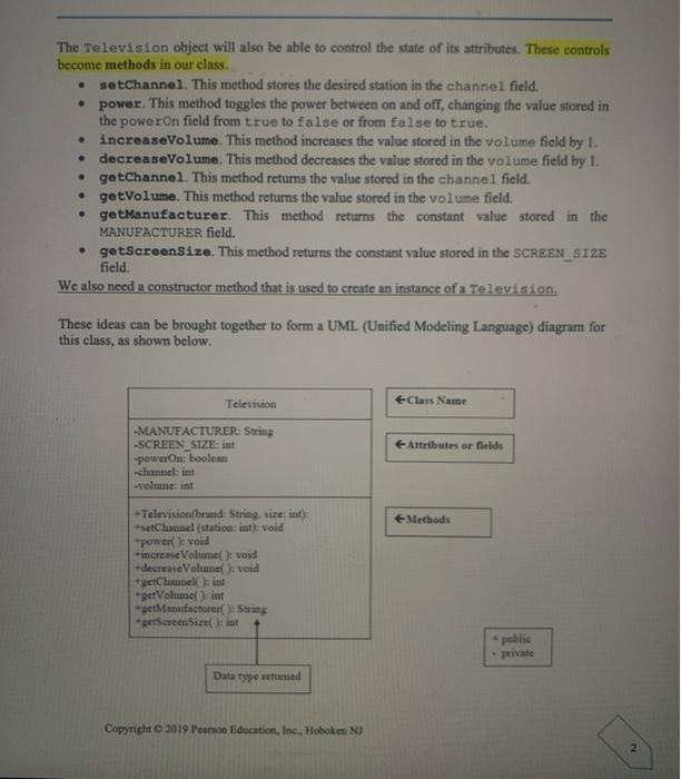 Solved Lab 05 Chapter 6: Classes Lab Objectives By | Chegg.com