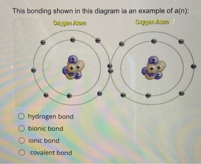 Solved This bonding shown in this diagram ia an example of | Chegg.com
