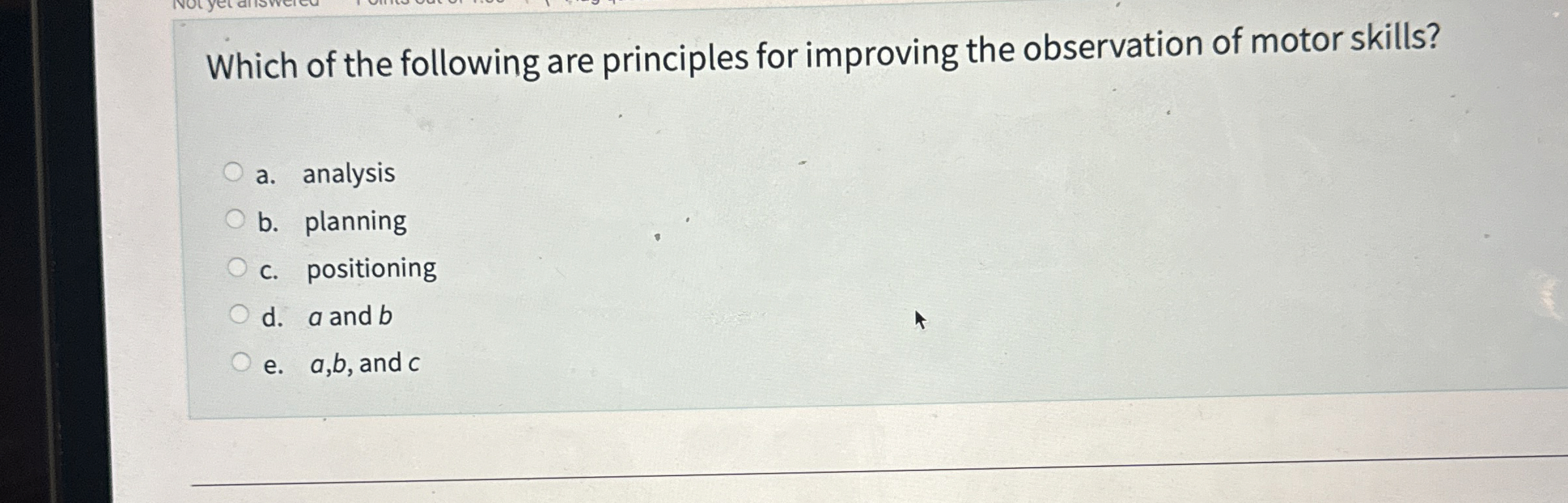 Solved Which of the following are principles for improving | Chegg.com
