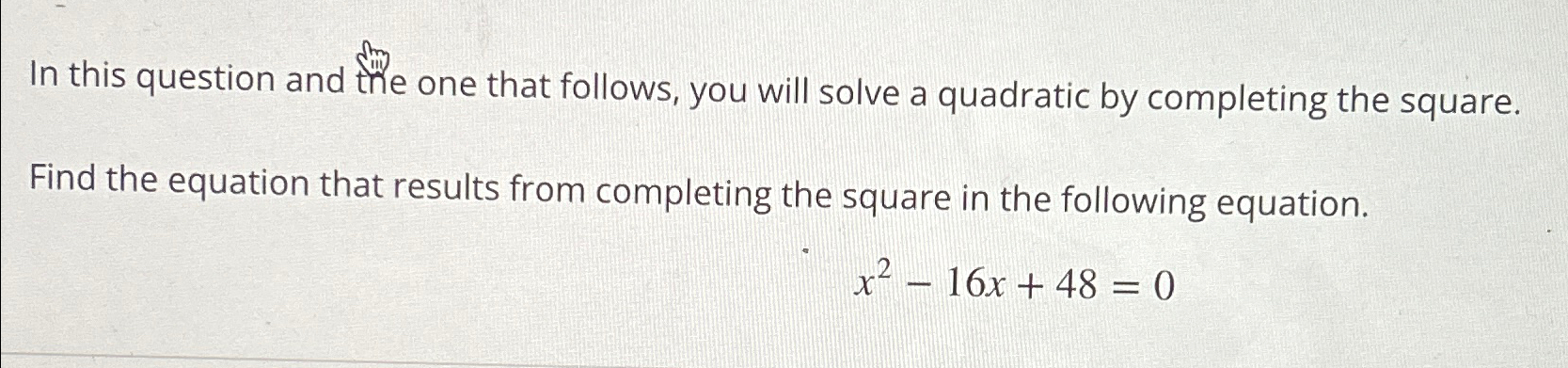 Solved In this question and the one that follows, you will | Chegg.com