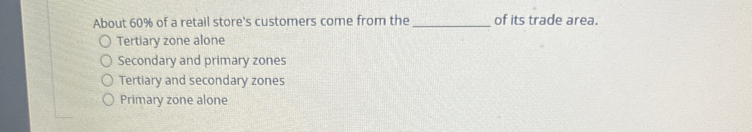 Solved About 60% ﻿of a retail store's customers come from | Chegg.com