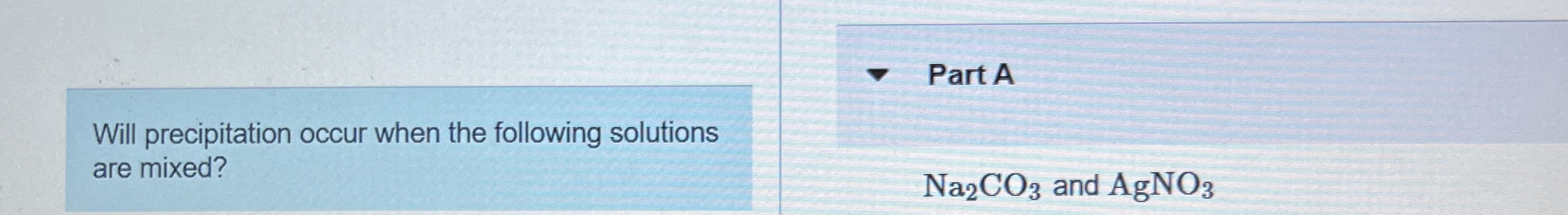 Solved Will precipitation occur when the following | Chegg.com
