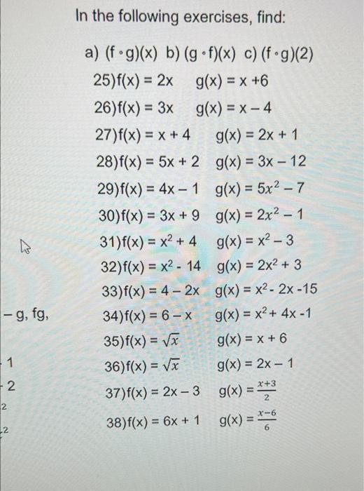 Solved 35. Given the function f(x)=8−3x : 3. Evaluate f(−2). | Chegg.com