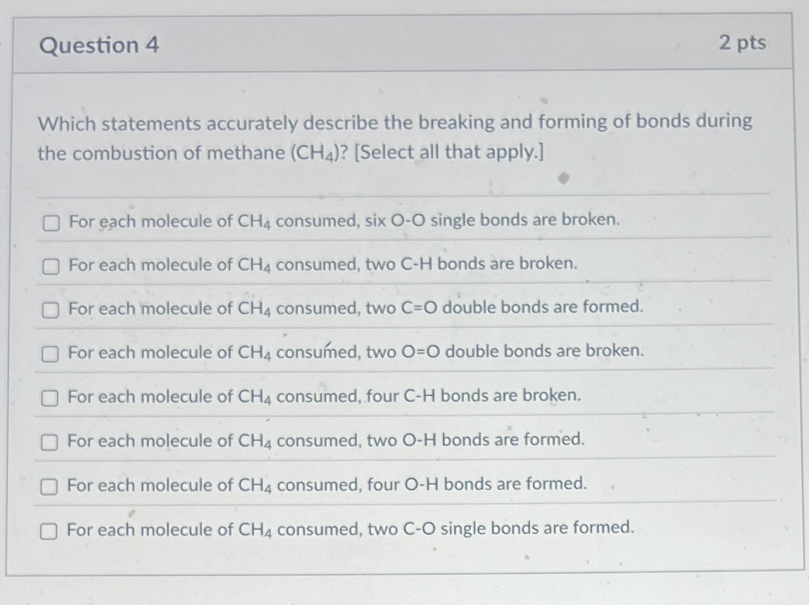 Solved Question 42 ﻿ptsWhich statements accurately describe | Chegg.com