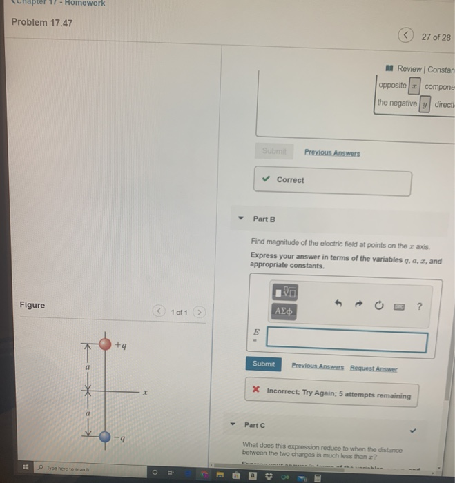 Solved Homework Problem 17.47 27 of 28 a Review | Constan | Chegg.com