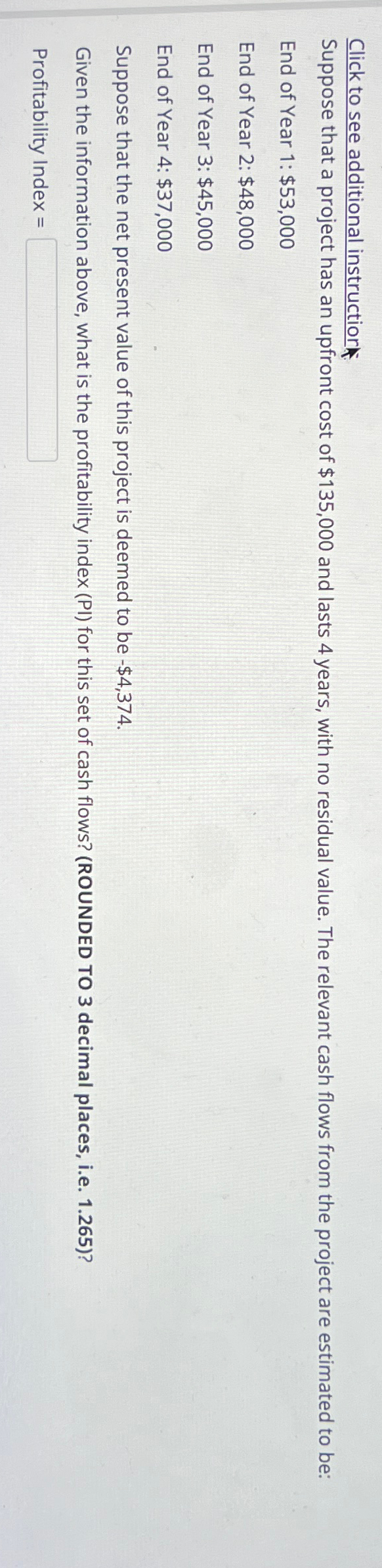 Solved Click to see additional instructionSuppose that a | Chegg.com