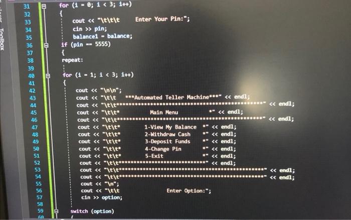 Solved Include Using Namespace Std Int Main Float