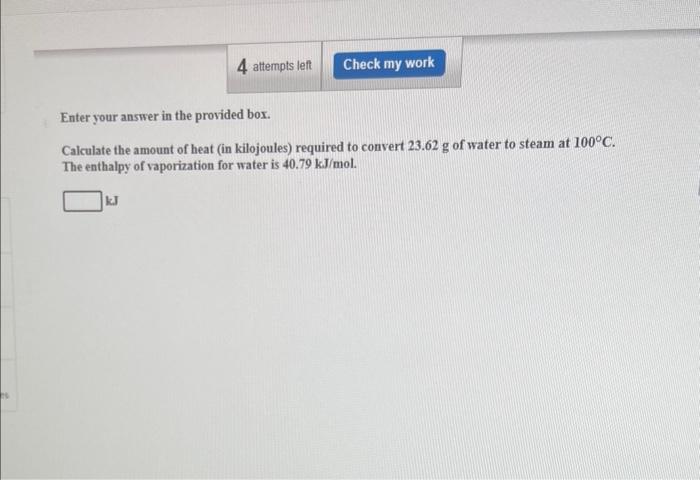 Solved Be sure to answer all parts. What are the boiling | Chegg.com