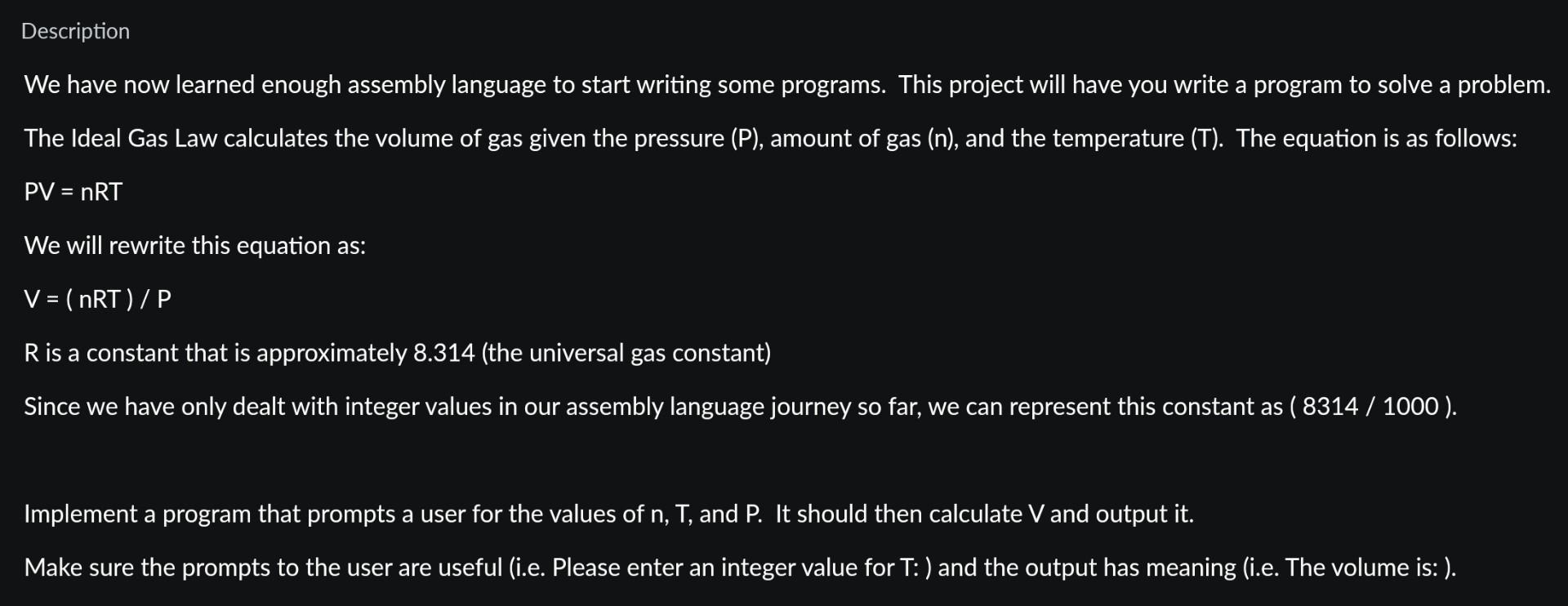 Solved We have now learned enough assembly language to start | Chegg.com
