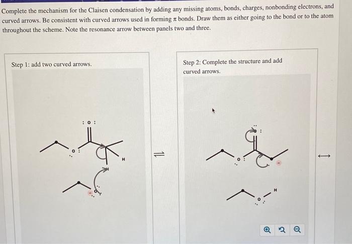 Solved Complete the mechanism for the Claisen condensation | Chegg.com