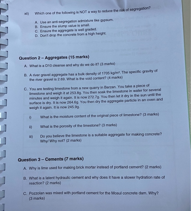 Solved xil) Which one of the following is NOT a way to | Chegg.com