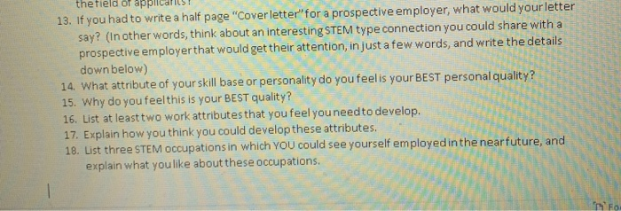 STEM 231 Lab assignment: Research answers to the | Chegg.com